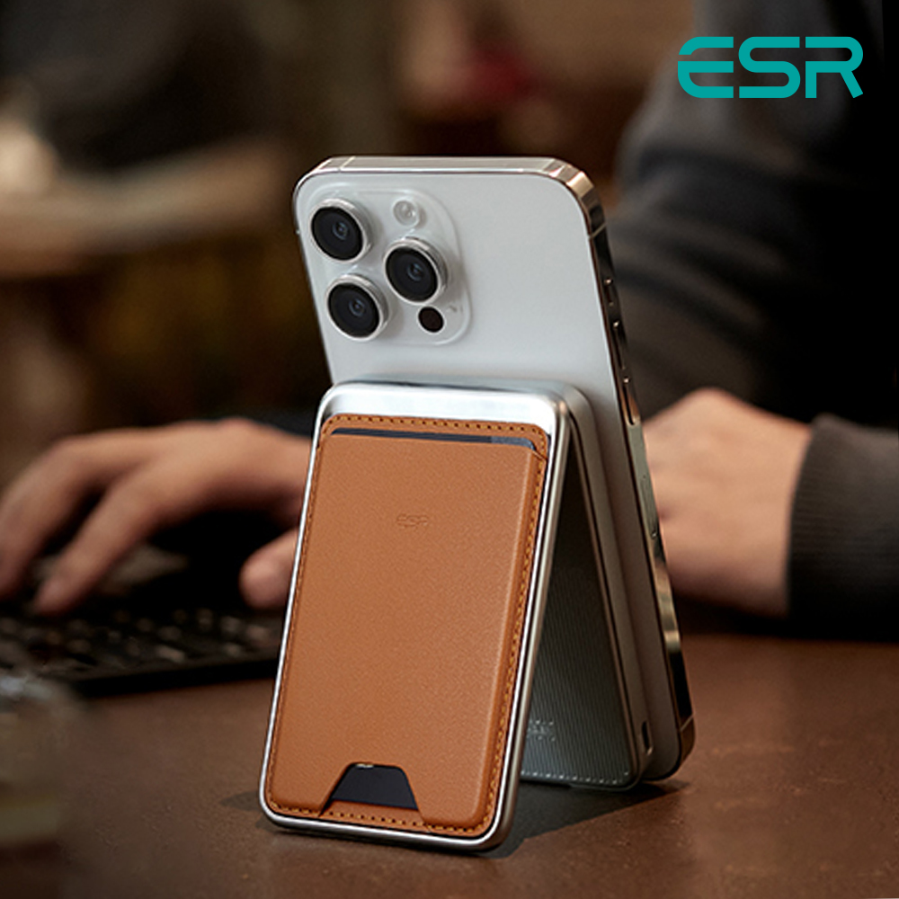 POOM | ESR 할로락 맥세이프 보조배터리 겸 카드지갑 5000mAh