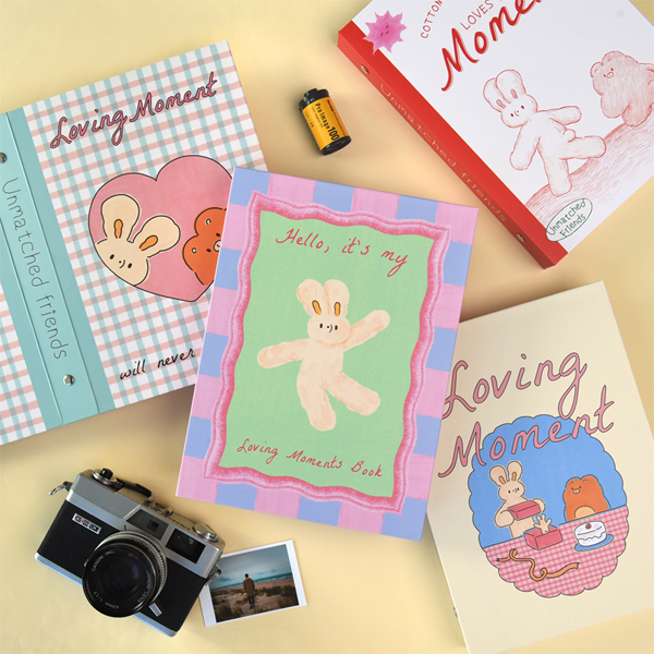 POOM | 언매치드 프렌즈 A5 6공 접착식 포토앨범