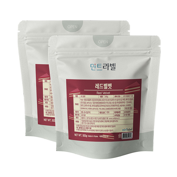 POOM | 셀플러스 민트라벨 레드벨벳 파우더 500g 2개세트