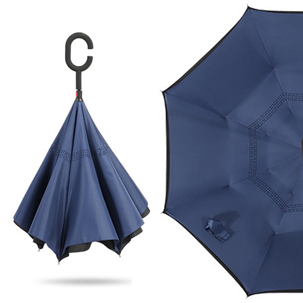 POOM | MYBRELLA C형 거꾸로 8K 수동 장우산