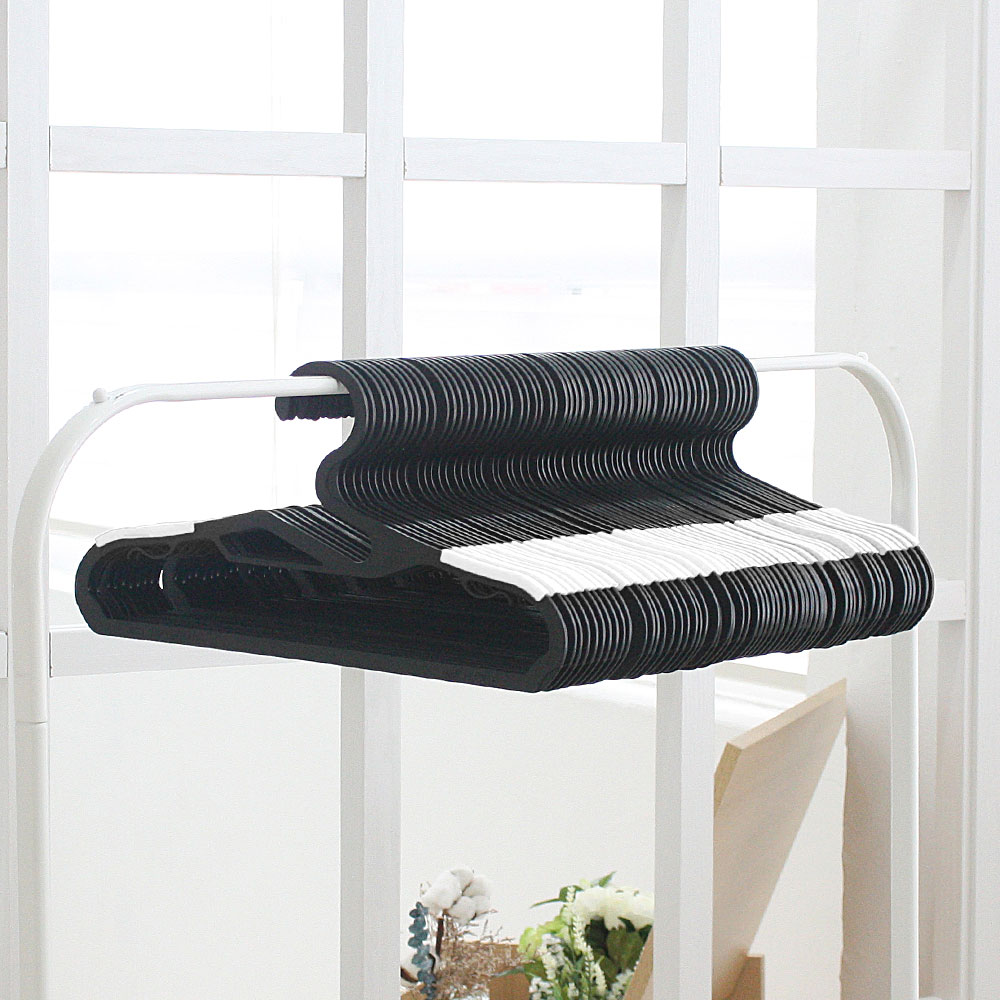 POOM | 스마트 논슬립 옷걸이 100개