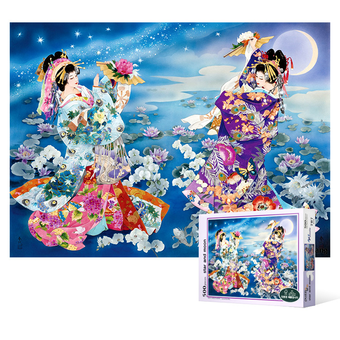 POOM | 500피스 직소퍼즐 / 별과 달