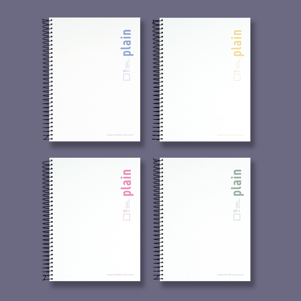 POOM | [tobe]두꺼운 백색지 연습장