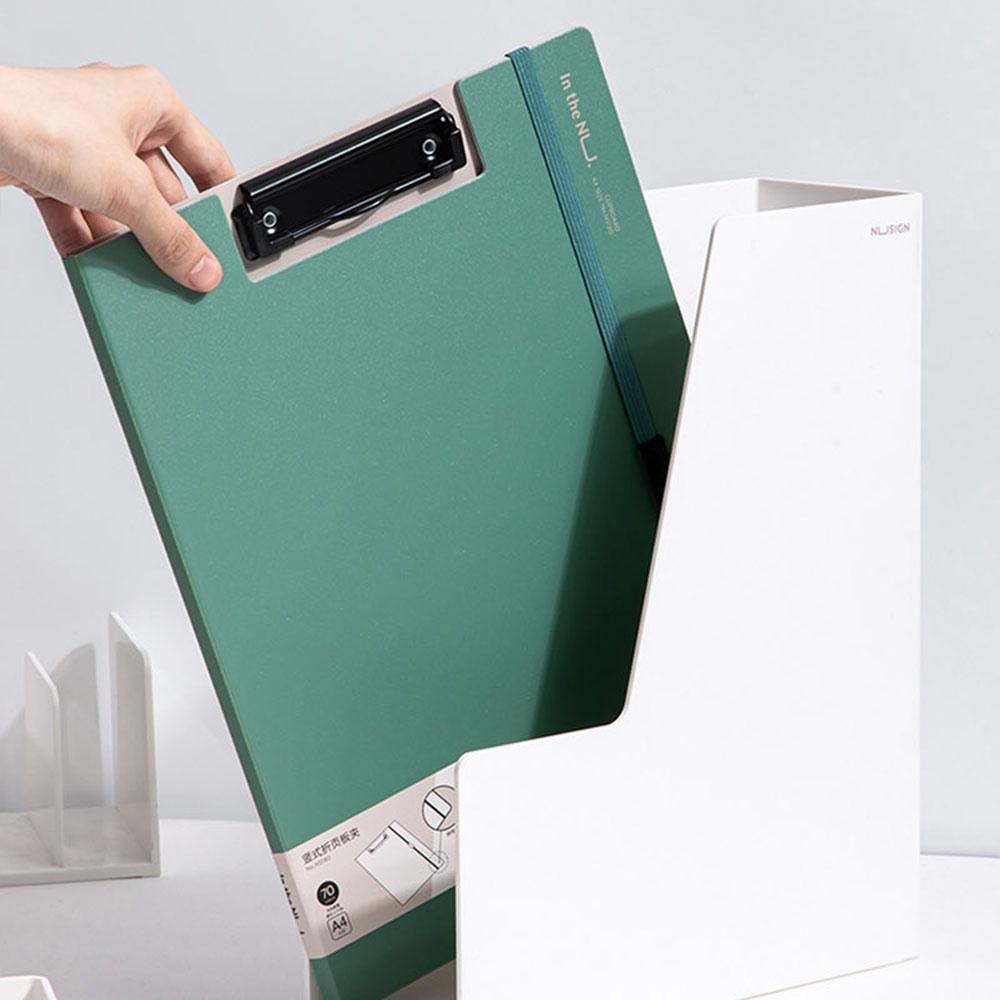 POOM | 델리 누사인 고정스트랩 A4 파일철 덮개 클립보드