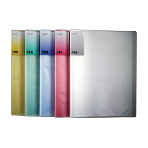 POOM | 청운 투명 클리어화일 A4 20매 2개