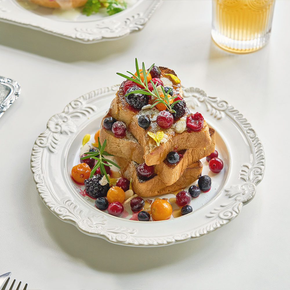 POOM | 바로크 원형 플레이트 (2colors)