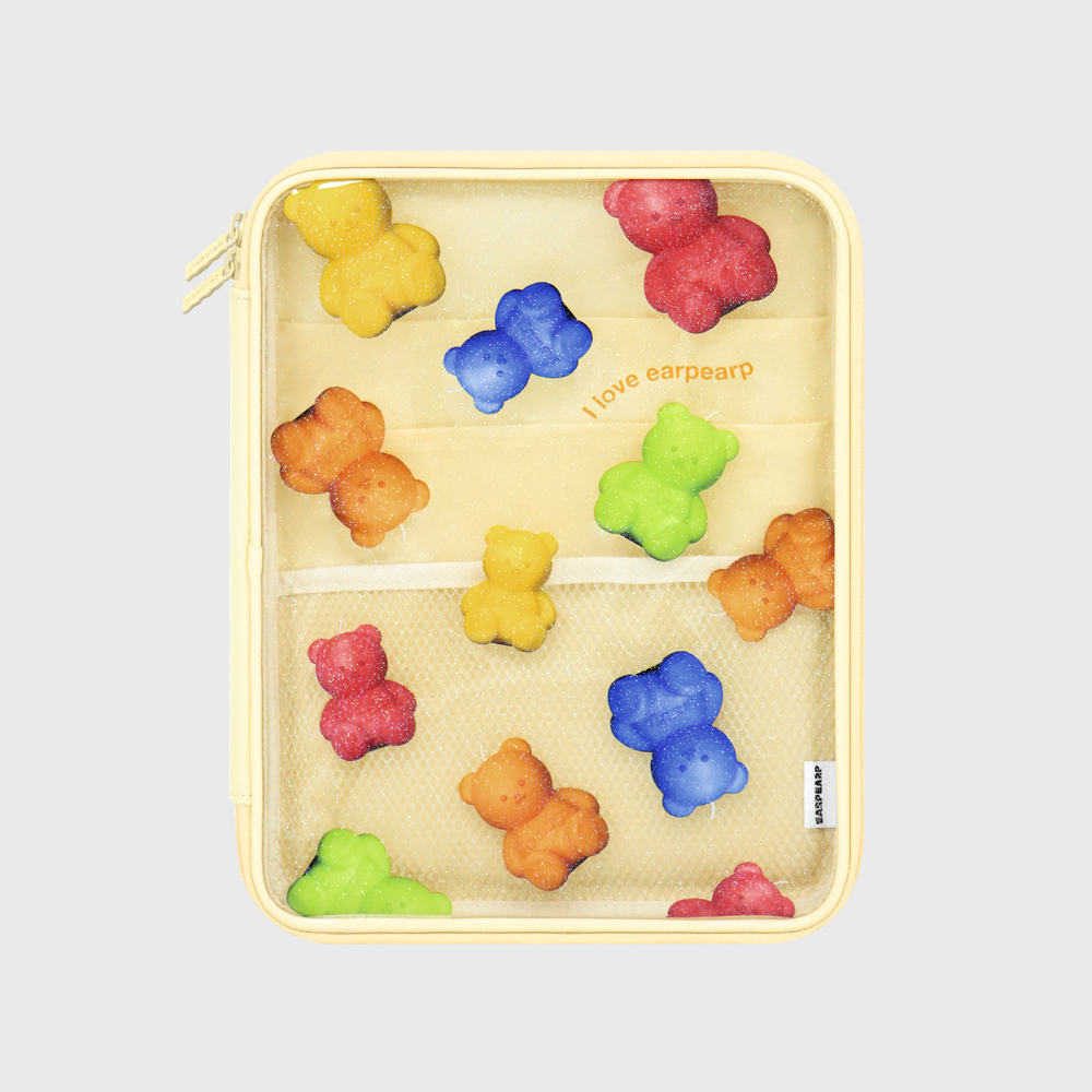 POOM | LITTLE FIRE COVY PATTERN-COLORFUL(PVC 파우치)
