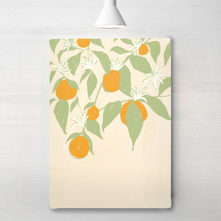 POOM | 인테리어 액자 Orange Tree 캔버스 20호