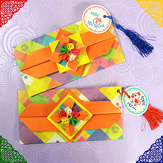 POOM | 만들기 색동복지갑(10set)