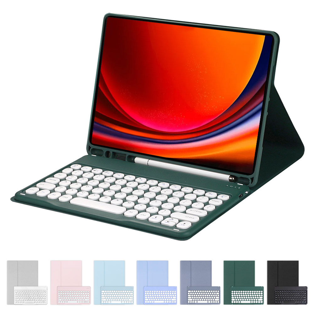 POOM | 갤럭시탭S10 플러스 S9+ FE+ 키보드 커버 케이스 CY-6