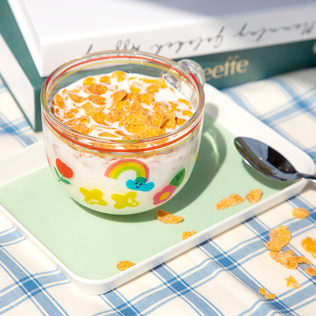 POOM | 물전사지 기법 시리얼컵 꾸미기 DIY 키트