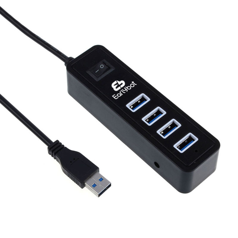 POOM | 얼리봇 LHV-300 USB 3.0 허브 4포트 무전원 {LHV300}