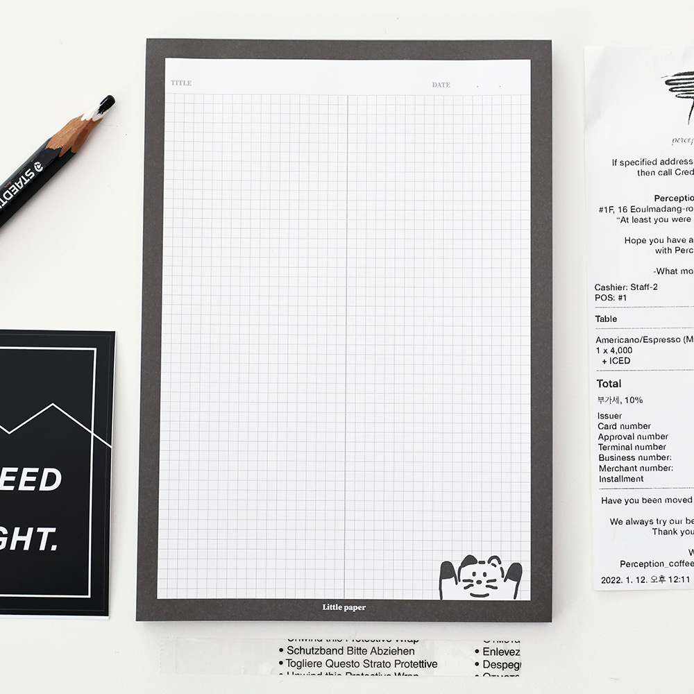 POOM | Romane A5 메모패드