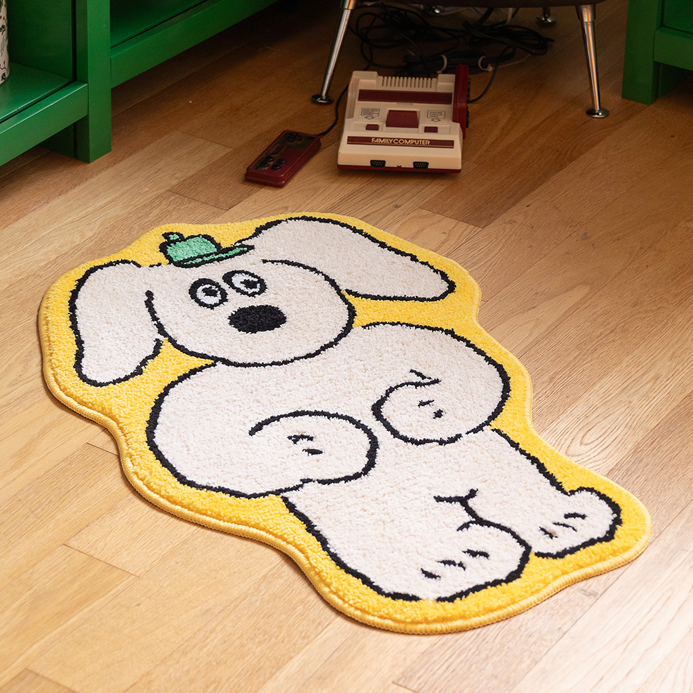 POOM | MonagustA 쉐입 발매트 찰리