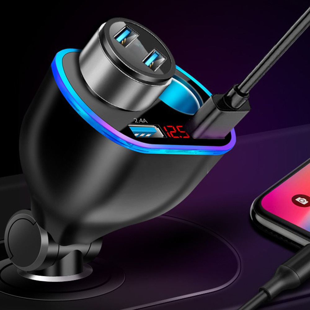 POOM | 차량용 USB 듀얼포트 고속충전 시거잭