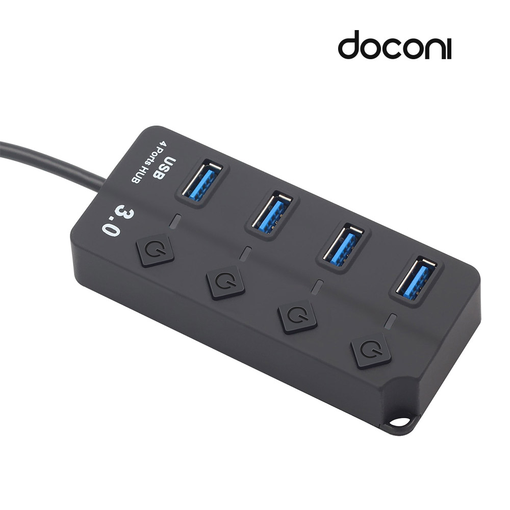 POOM | 도코니 3.0 USB 4포트 허브