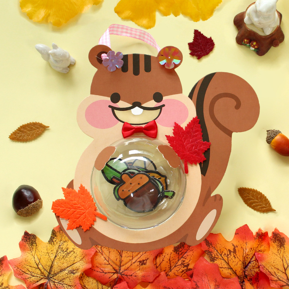 POOM | 가을열매 다람쥐 5set