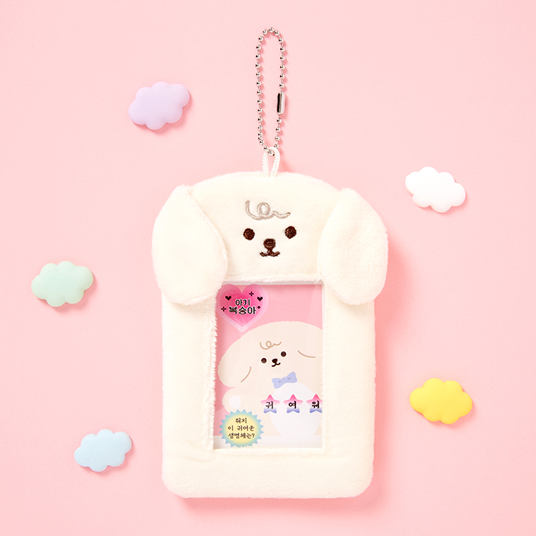 POOM | 포카 케이스 폼폼 화이트 비숑 (28002832)