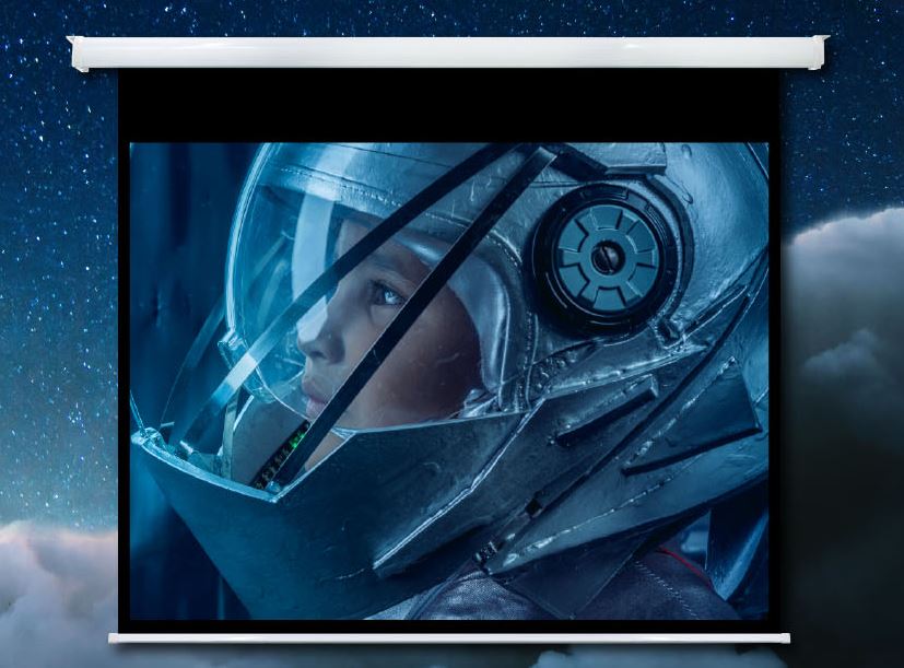 POOM | 엑스젠 200인치 와이드 전동스크린 EXZEN EV-A 200W