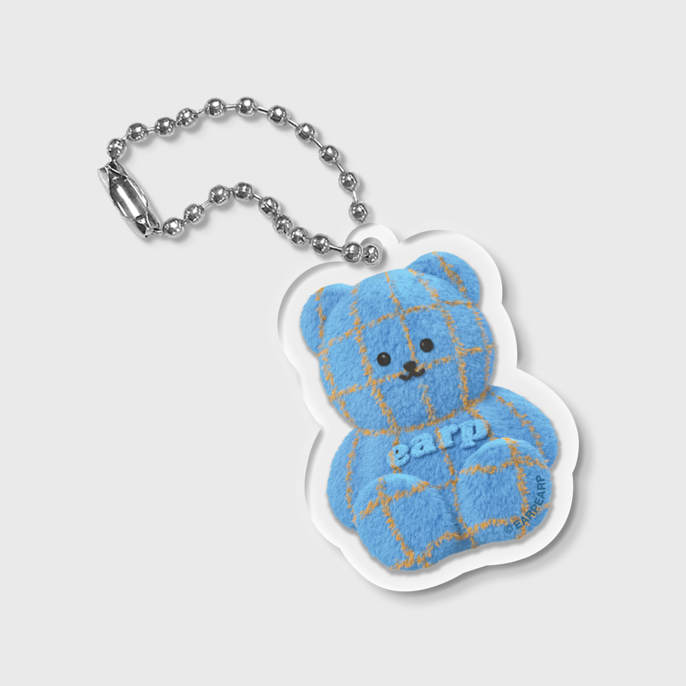 POOM | GRID FUR COVY-BLUE(키링)