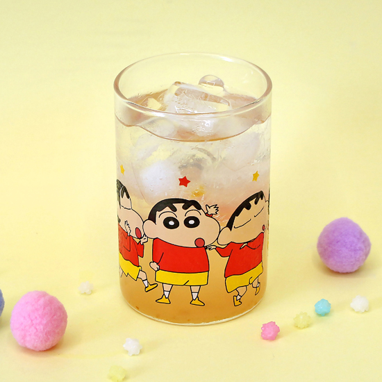 POOM | 플라잉웨일즈 짱구는못말려 미니글라스 300ml