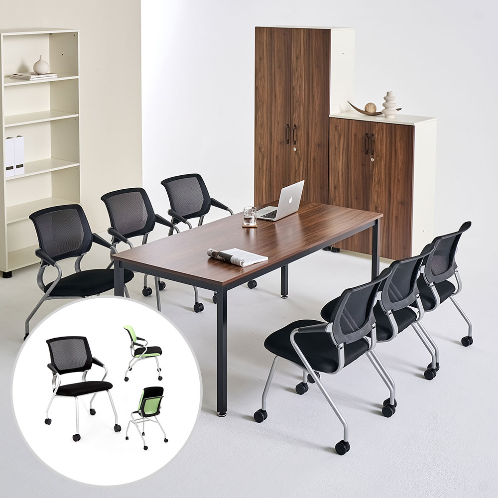 POOM | TS-04 LPM 책상 1800x800 철제책상 컴퓨터책상