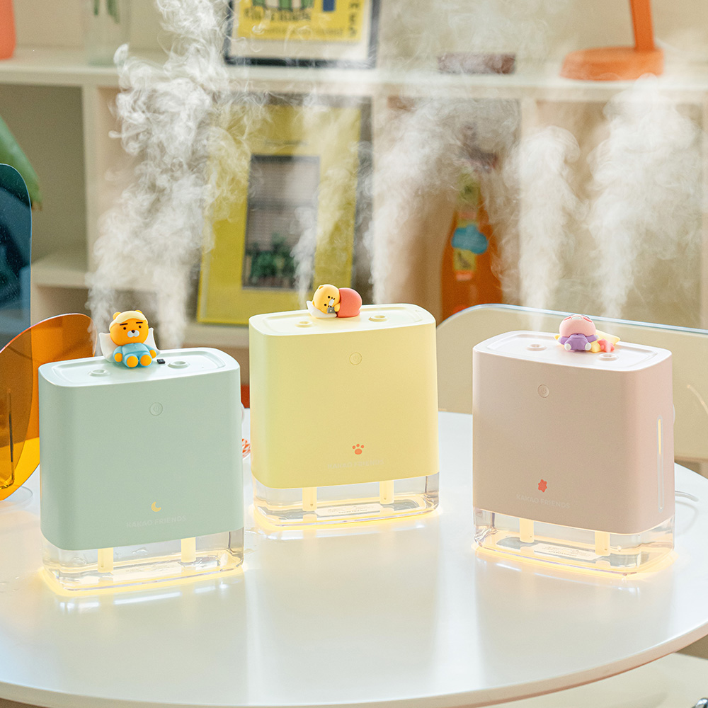 POOM | 카카오프렌즈 릴렉싱 대용량 무드등 가습기 1.2L