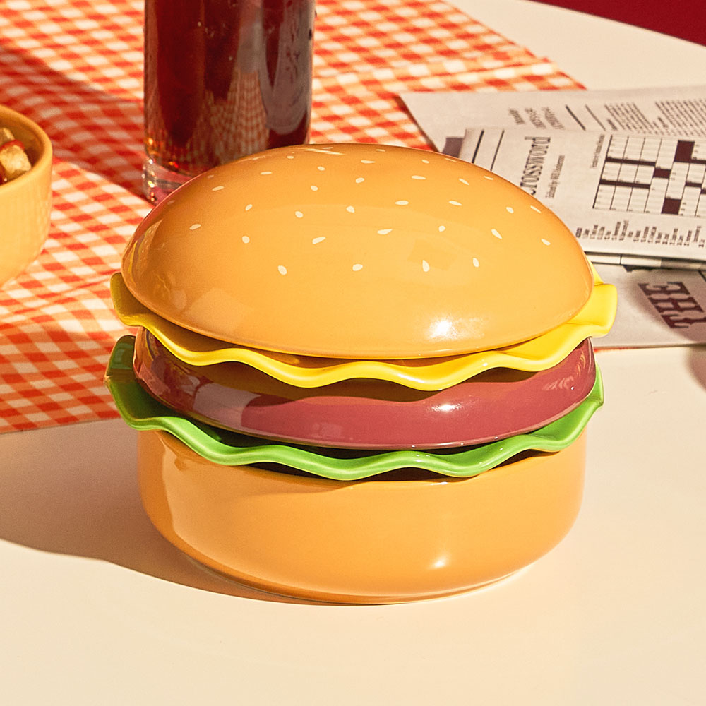 POOM | [선물추천] 버거 앤 플레이트 5p세트 햄버거 접시