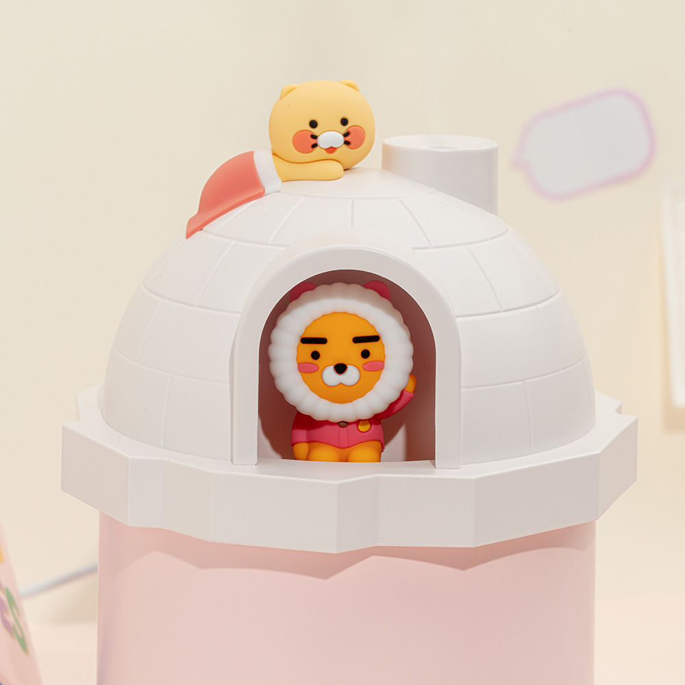 POOM | 카카오프렌즈 라이언＆춘식이 USB 이글루 가습기 500ml