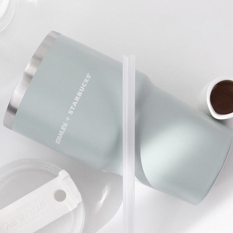 POOM | 스타벅스 DT 스탠리 민트 텀블러 591ml