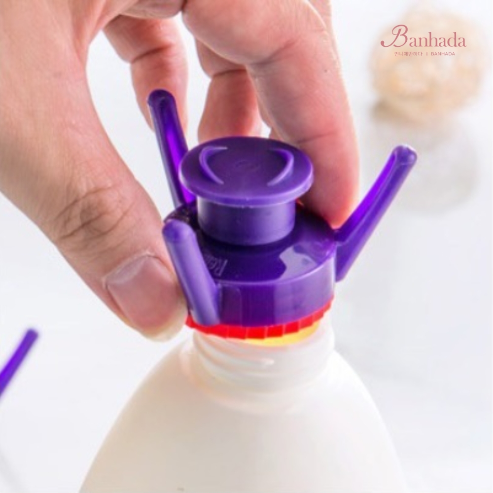 POOM | 뒤집어쓰는 거꾸로 캡 알뜰 뚜껑 세제 샴푸 3P세트