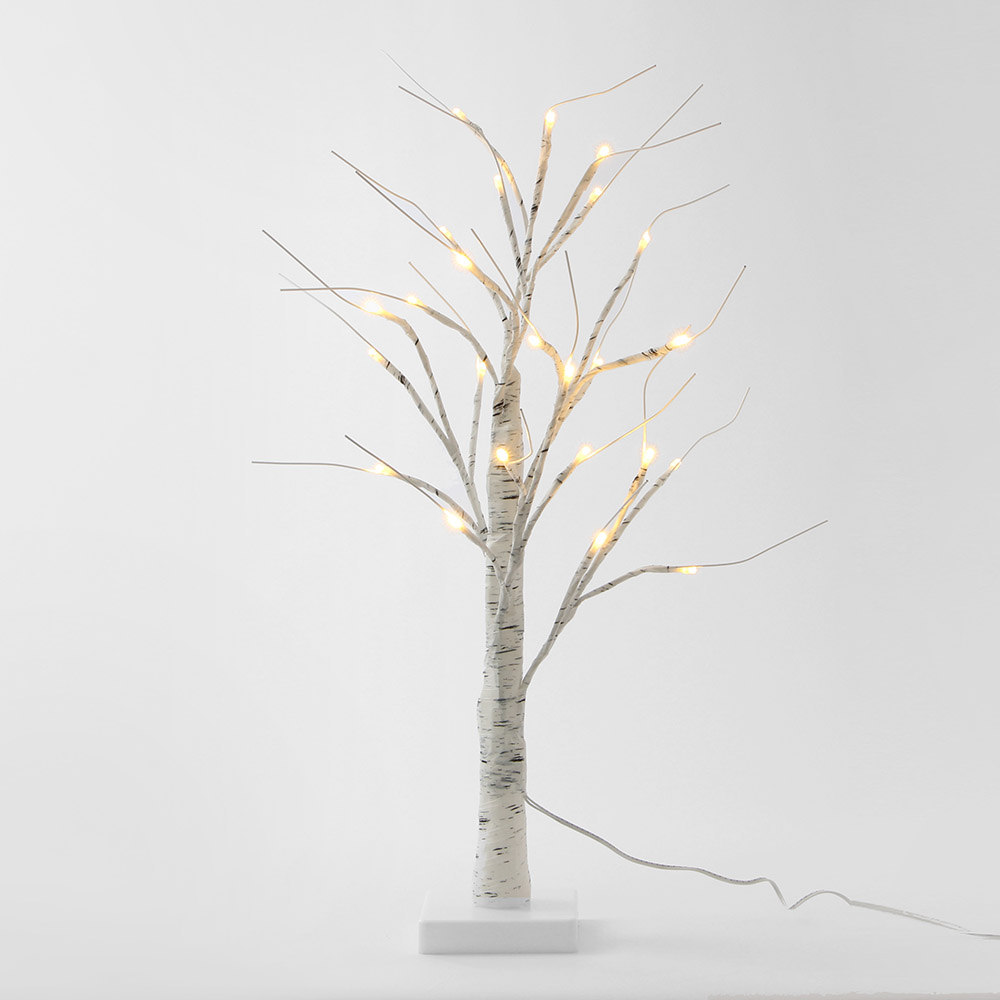 POOM | USB 자작나무 LED 무드등(60cm)