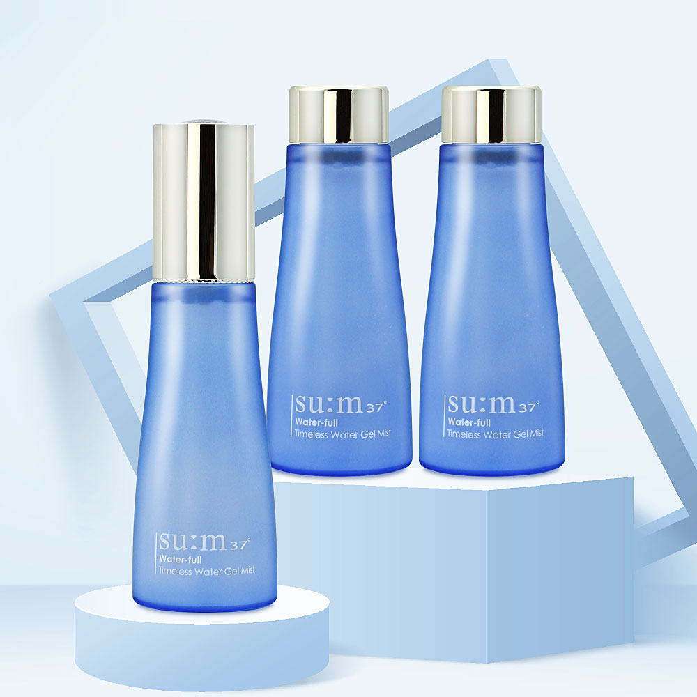 POOM | 워터-풀 타임리스 워터 젤 미스트 증량 기획 60ml 3개