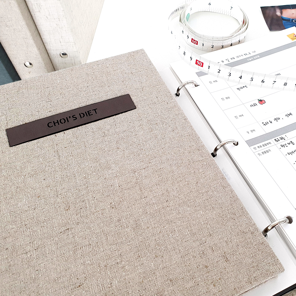 POOM | 다이어트 바인딩 다이어리 (A5 만년형) - 3종 택1