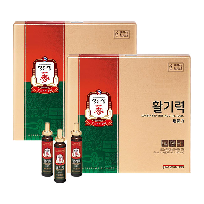 POOM | [정관장 공식] 활기력 20ml x 16병 2박스 (32일분)