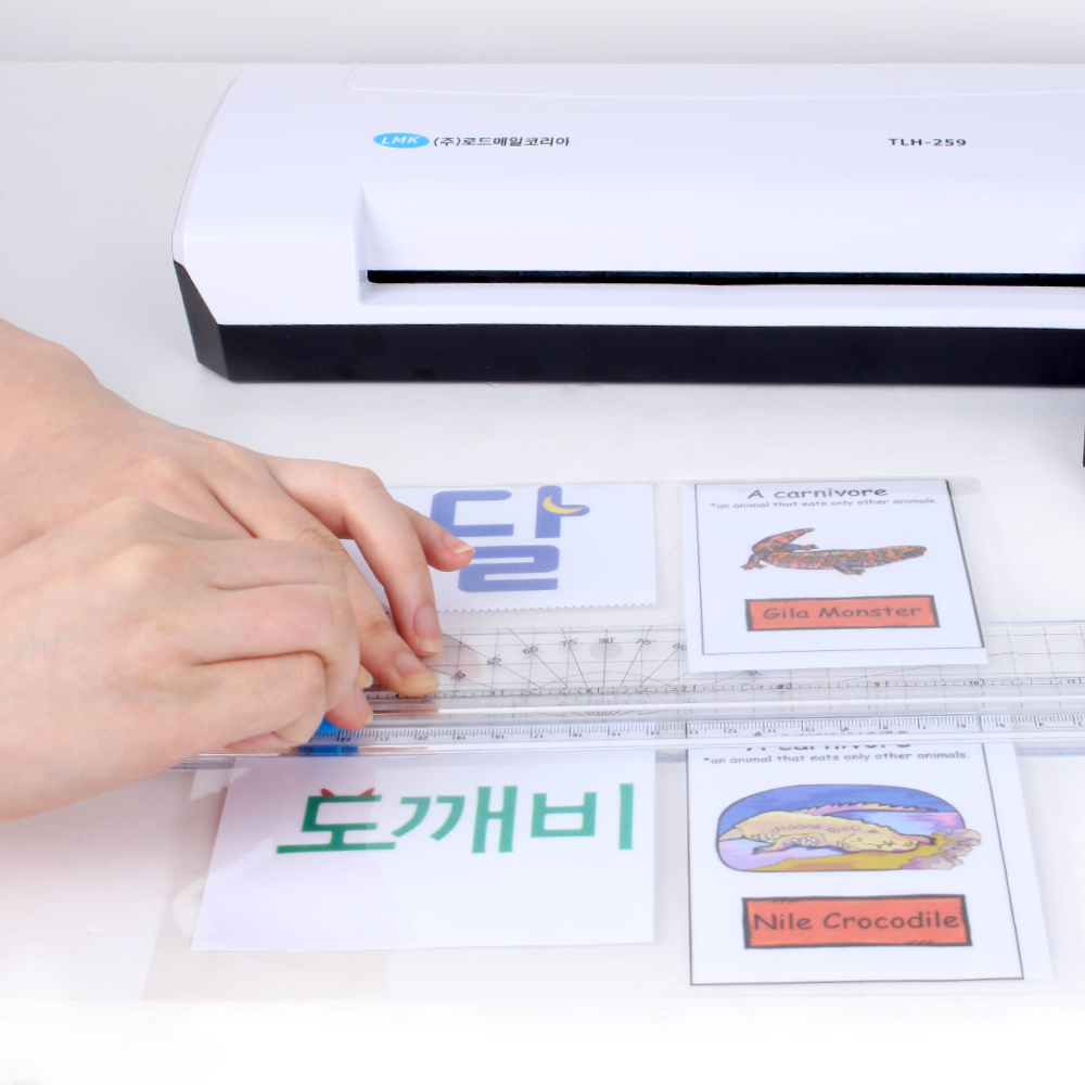 POOM | 정품 기계코팅지 A4 125mic 코팅필름 100매