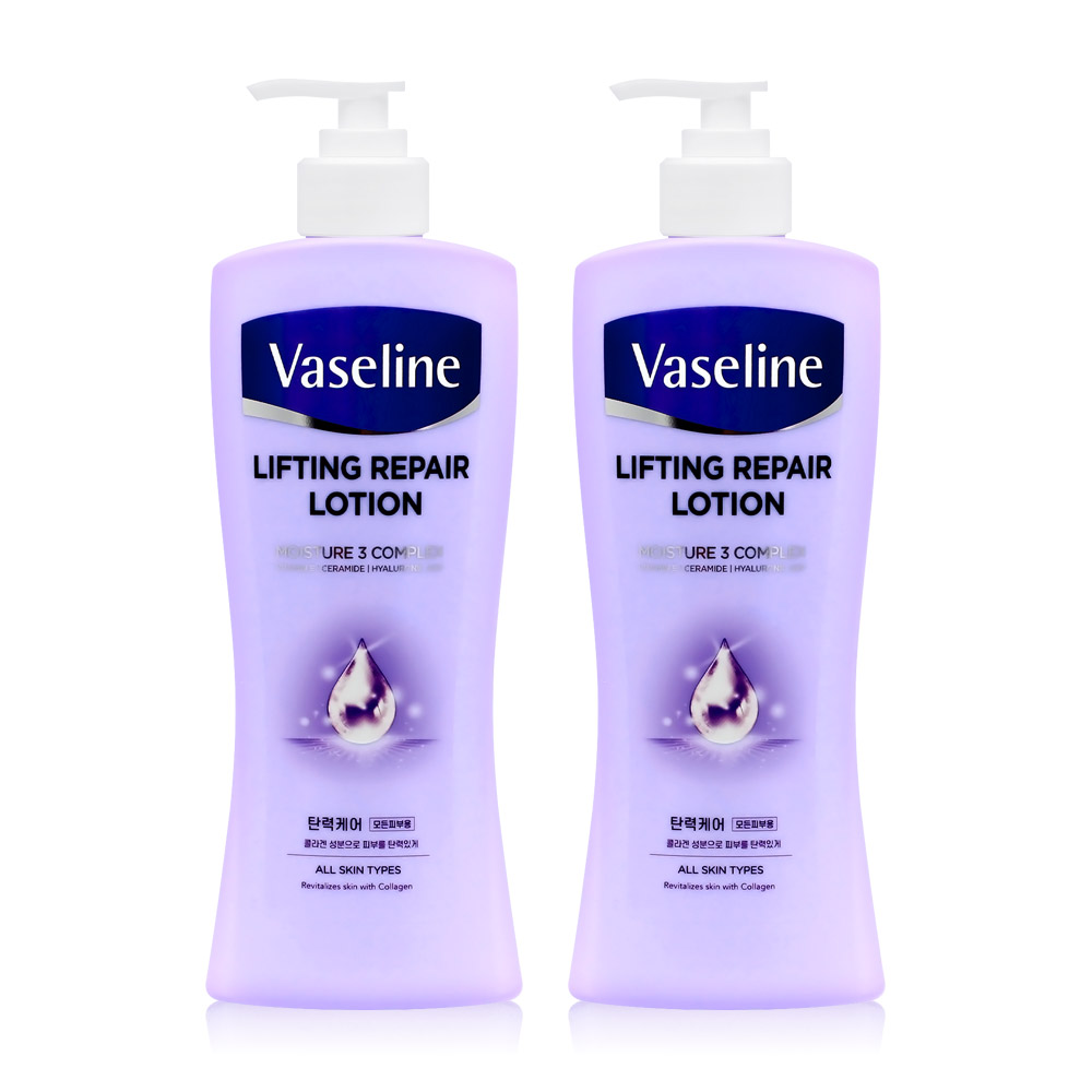 POOM | 바세린 리프팅 리페어 바디로션 450ml X 2개 (탄력케어)
