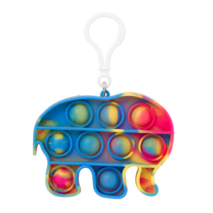 POOM | 무한뽁뽁이 푸시팝 키링 코끼리 (26022000)