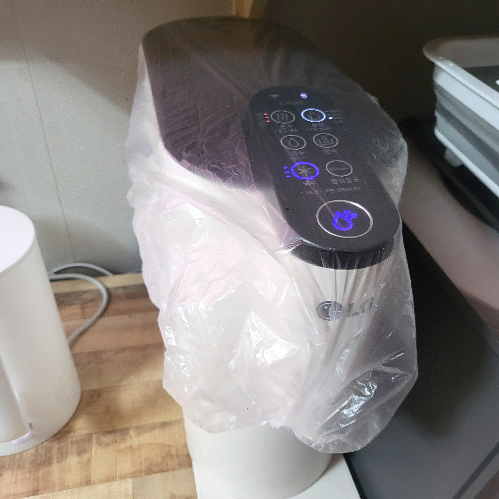 POOM | 씌우는 주방 먼지 방지 비닐 덮개 10p