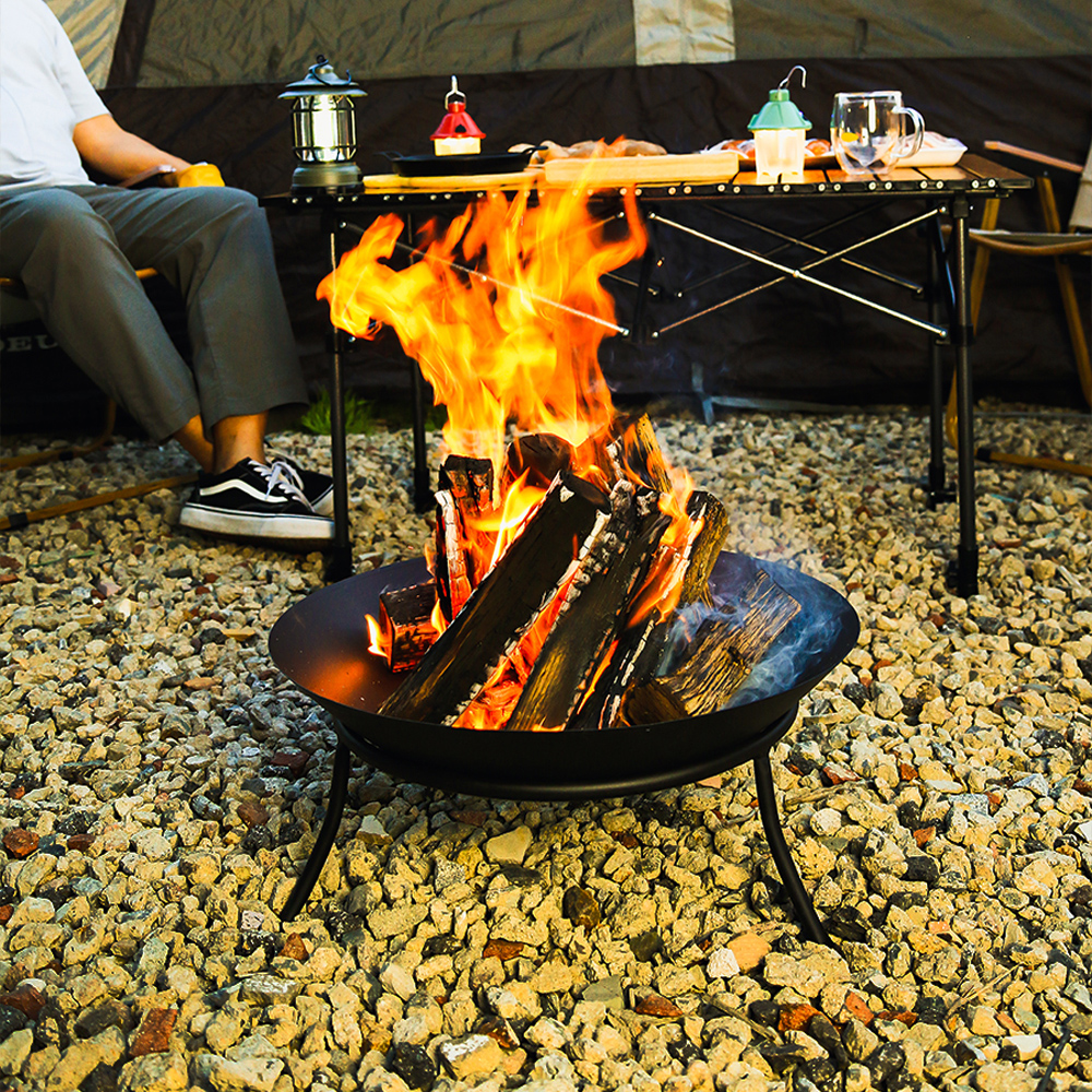 POOM | 레토 캠핑 원형 화로대 불멍 화롯대 캠핑용품 LCP-CB02