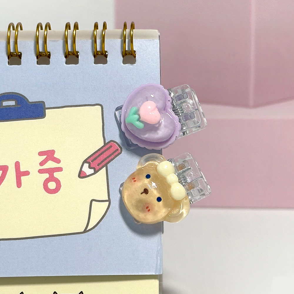 POOM | 일정문구 미니클립세트(2p)