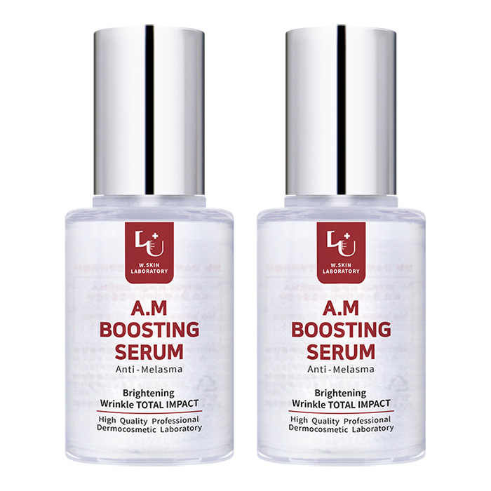 POOM | [W.피부연구소] A.M 부스팅 세럼 30ml x2