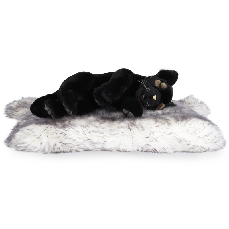 POOM | 4748 잠자는 흑표범 동물인형/40cm.H