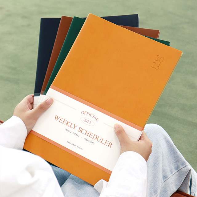 POOM | 2023 오피셜 빅 위클리 스케줄러 (날짜형,주간,A4)