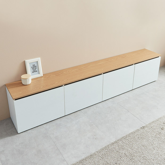 POOM | 티스 2000 수납형 TV 거실장