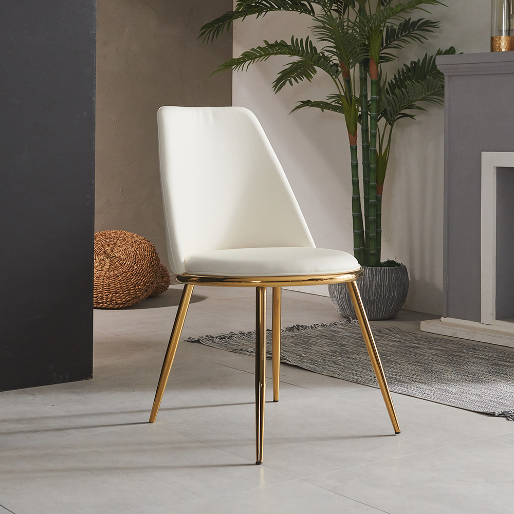 POOM | TS 모나코 골드 체어 2ea