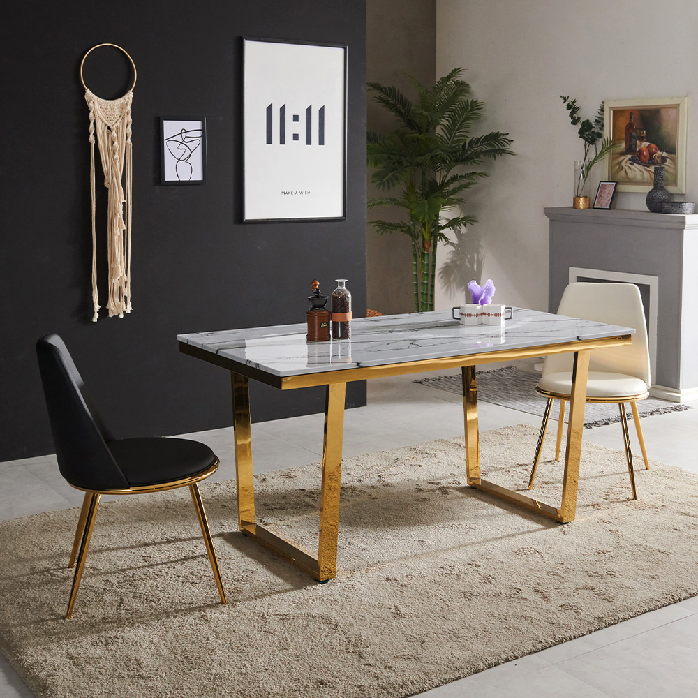 POOM | TS 모나코 골드 체어 2ea