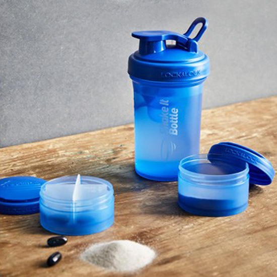 POOM | 락앤락 쉐이크잇보틀 600ml HAP945 헬스물병 쉐이크통