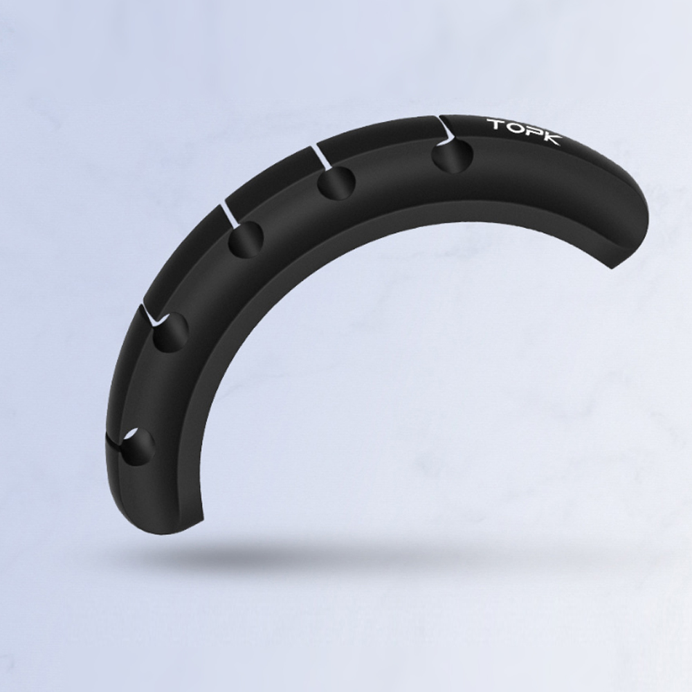 POOM | 5구 케이블선정리 홀더/타이