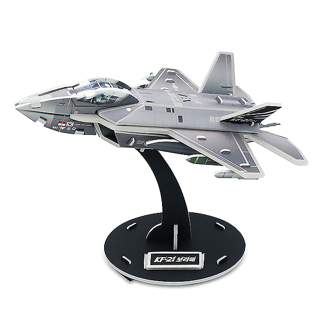 POOM | 3D퍼즐 한국형 초음속전투기 KF-21 보라매 모형 만들기